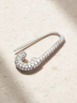 ANITA KO Safety Pin Single Earring