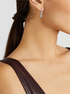 ANITA KO Safety Pin Single Earring