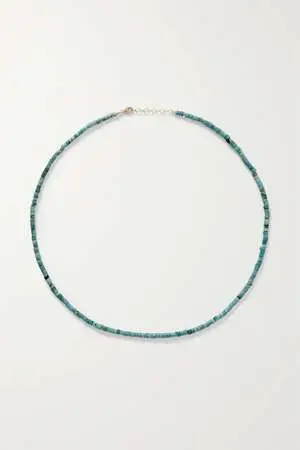 Jia Jia Gold And Necklace - Turquoise
