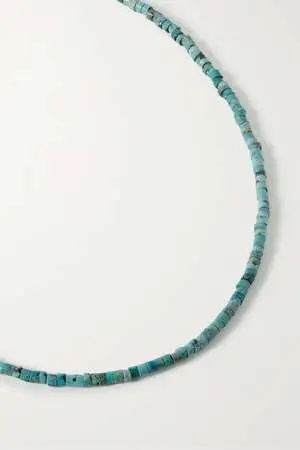 Jia Jia Gold And Necklace - Turquoise