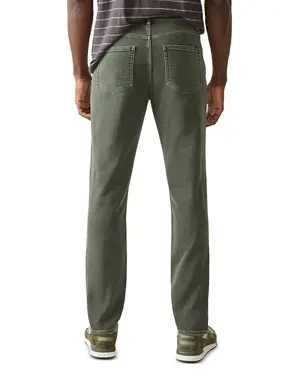Faherty Brand Stretch Terry Pants - Fall Olive