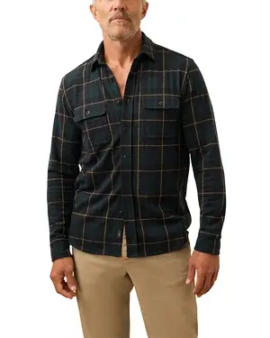 Faherty Brand Legend Textured Shirt - Lodge Black