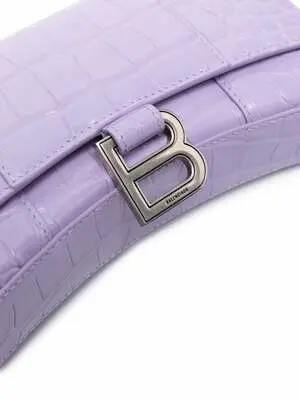 Balenciaga Hourglass Logo Shoulder Bag