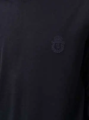 BILLIONAIRE Logo Embossed Jumper