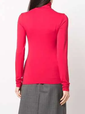 Raf Simons Roll-neck Jersey Top