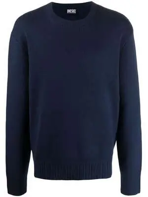 DIESEL® Crew Neck Jumper - Blue