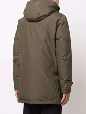 Woolrich Polar High Collar Parka - Green