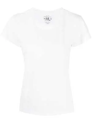 Ralph Lauren Embroidered Logo Cotton T-shirt - White