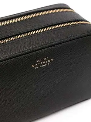 Smythson Double Zip Washbag