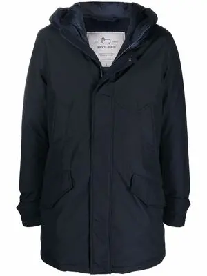 Woolrich Padded Zip-up Hooded Coat