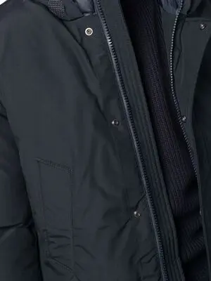 Woolrich Padded Zip-up Hooded Coat