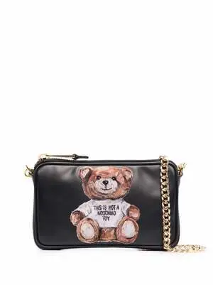 Moschino Teddy Bear Print Crossbody Bag