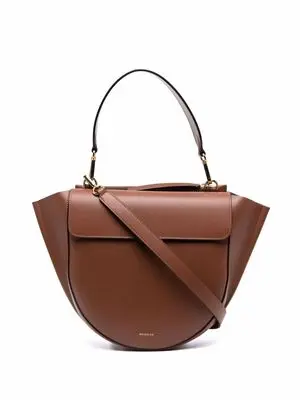 WANDLER Medium Hortensia Shoulder Bag - Brown