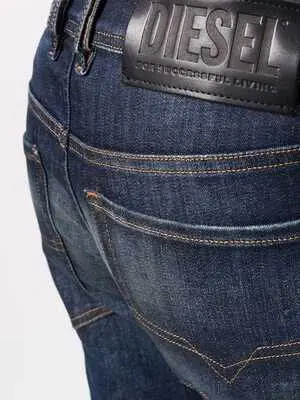 DIESEL® Logo-patch Denim Jeans