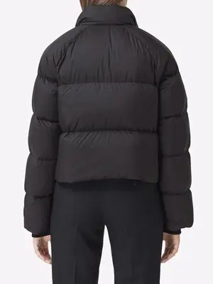 Burberry Cropped Padded Jacket - Black