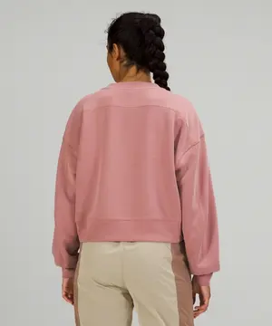 Lululemon Softstreme Oversized Cropped Crew