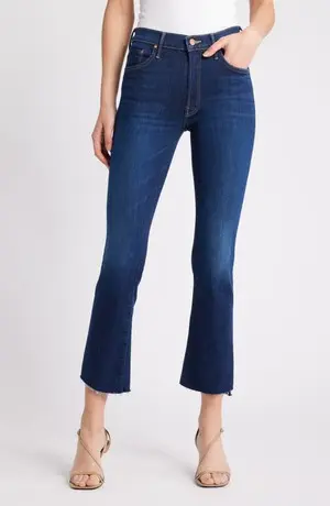 Women's Ankle Length Step Hem Jeans