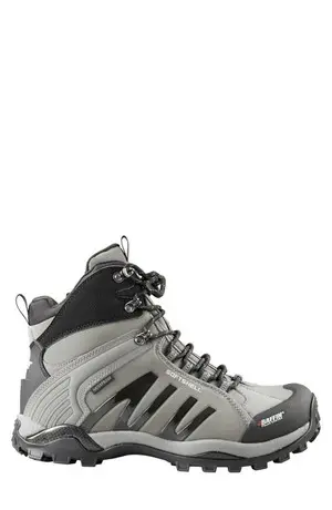 BAFFIN Zone Waterproof Mid-calf Lace-up Boots - Charcoal