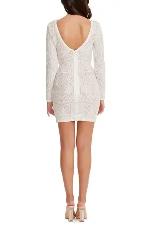 Dress The Population Lola Sequin Mini Dress