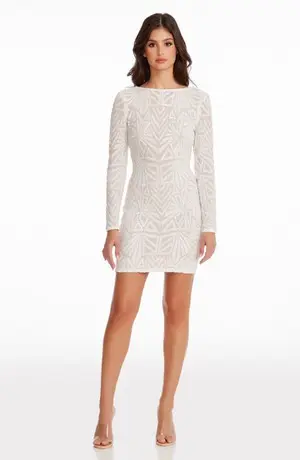 Dress The Population Lola Sequin Mini Dress