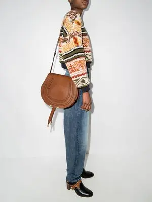Chloé Marcie Leather Crossbody Bag