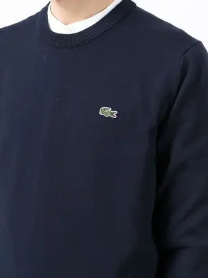 Lacoste Logo Embroidery Sweatshirt - Blue
