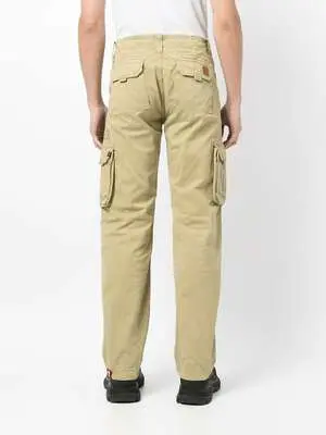 Alpha Industries Straight-leg Cargo Trousers - Brown