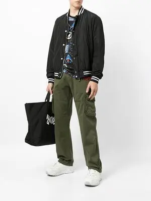 Alpha Industries Straight-leg Cargo Trousers - Green
