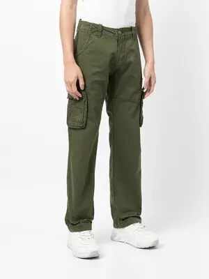 Alpha Industries Straight-leg Cargo Trousers - Green