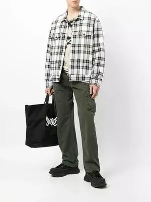 Alpha Industries Straight-leg Cargo Trousers - Grey