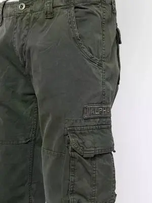 Alpha Industries Straight-leg Cargo Trousers - Grey