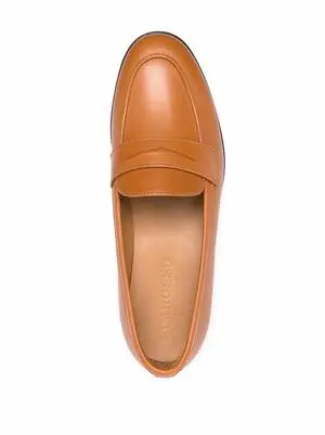 SCAROSSO Monica Leather Loafers