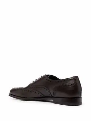 SCAROSSO Judy Leather Brogues - Brown