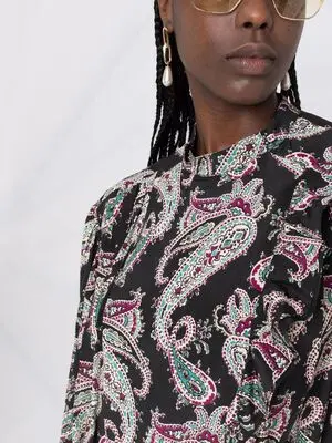 Isabel Marant Étoile Paisley-print Silk Dress