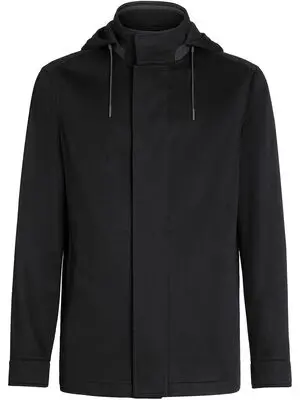 Zegna Hooded Cashmere Jacket