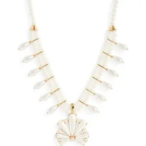Lele Sadoughi Imitation Statement Necklace