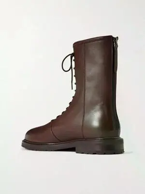 Legres Leather Ankle Boots - Brown