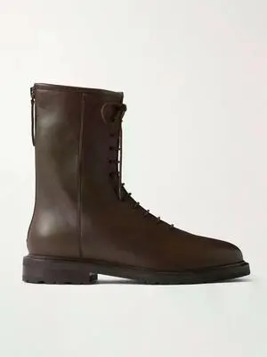 Legres Leather Ankle Boots - Brown