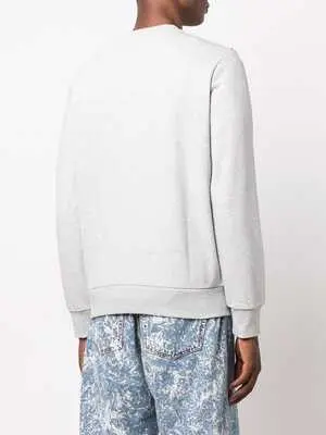 DIESEL® Logo Print Cotton Sweatshirt
