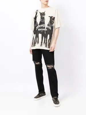 REPRESENT Logo-print T-shirt