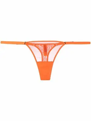 MAISON CLOSE Corps À Corps Neon Thong - Orange