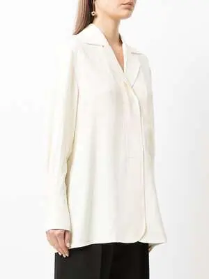 LOW CLASSIC Open Collar Shirt