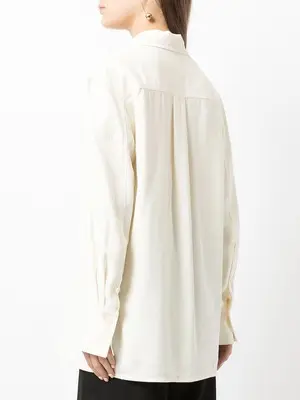 LOW CLASSIC Open Collar Shirt