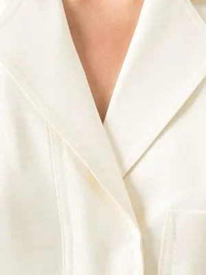 LOW CLASSIC Open Collar Shirt