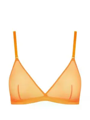 MAISON CLOSE Corps À Corps Neon Triangle Bra - Orange