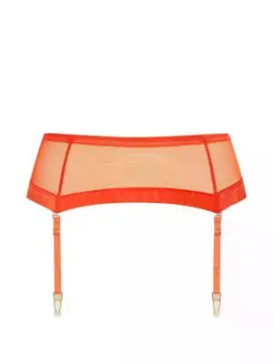 MAISON CLOSE Corps À Corps Neon Garter Belt - Orange