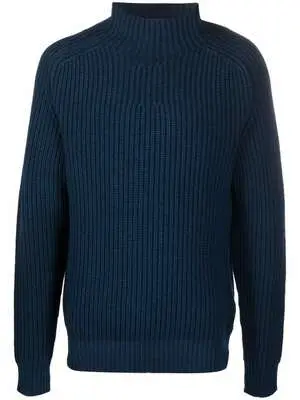 DIESEL® Rib-knit Jumper - Blue