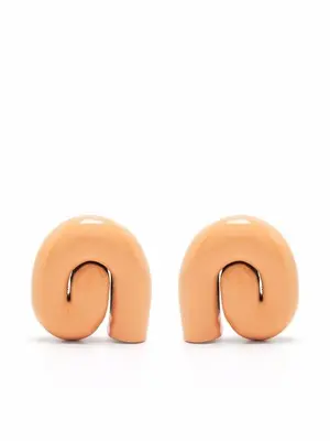 UNCOMMON MATTERS Nimbus Chunky Hoop Earrings - Neutrals
