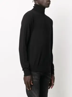 Armani Exchange Turtleneck Wool Jumper