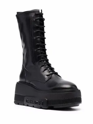 Casadei Lace-up Platform Boots